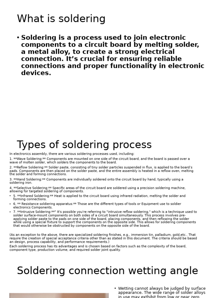 IPC Soldering | PDF