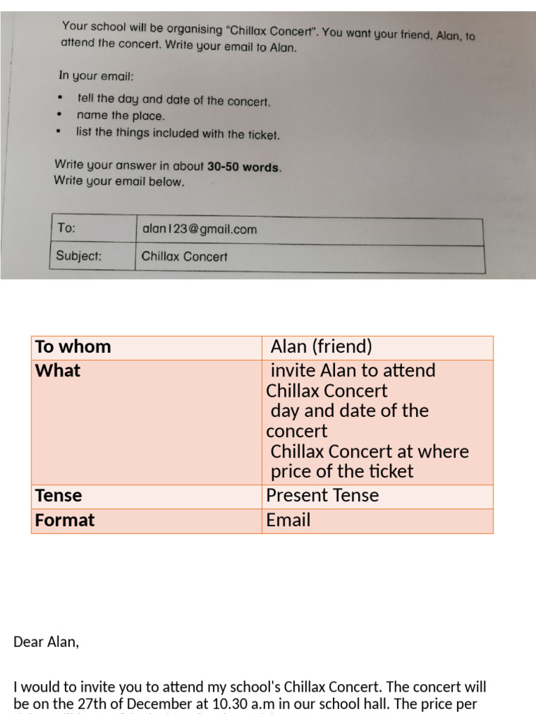 Year 6 Email | PDF
