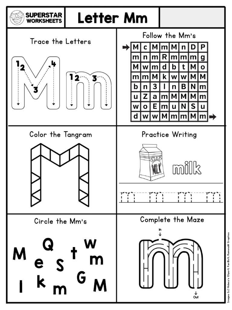 UNIT 3 - Letter M | PDF
