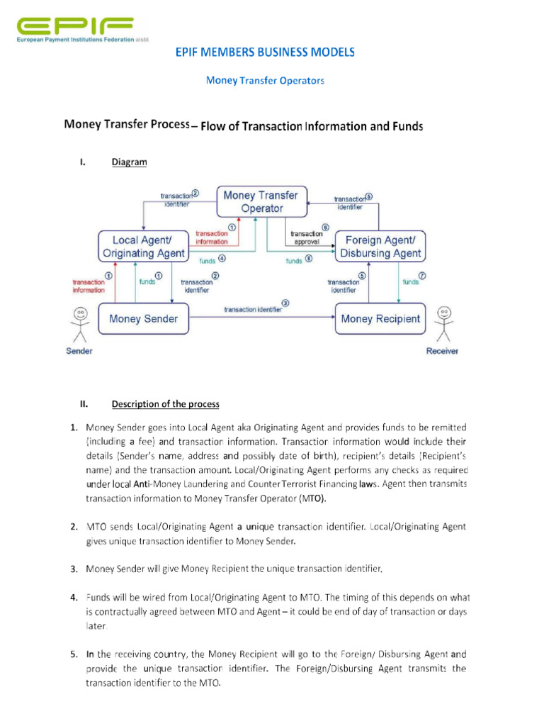 Remittance Business Diagram | PDF