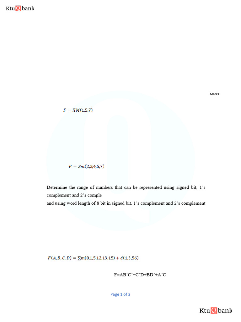 2019 May EE204-E - Ktu Qbank | PDF