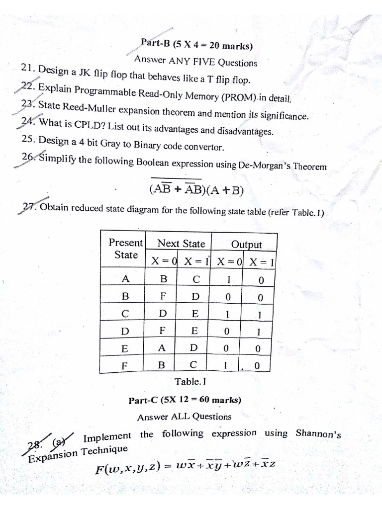 Digital Logic Design and PLDS CT2-CT2 | PDF