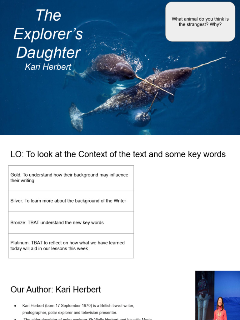 The Explorer's Daughter Kari Herbert | PDF