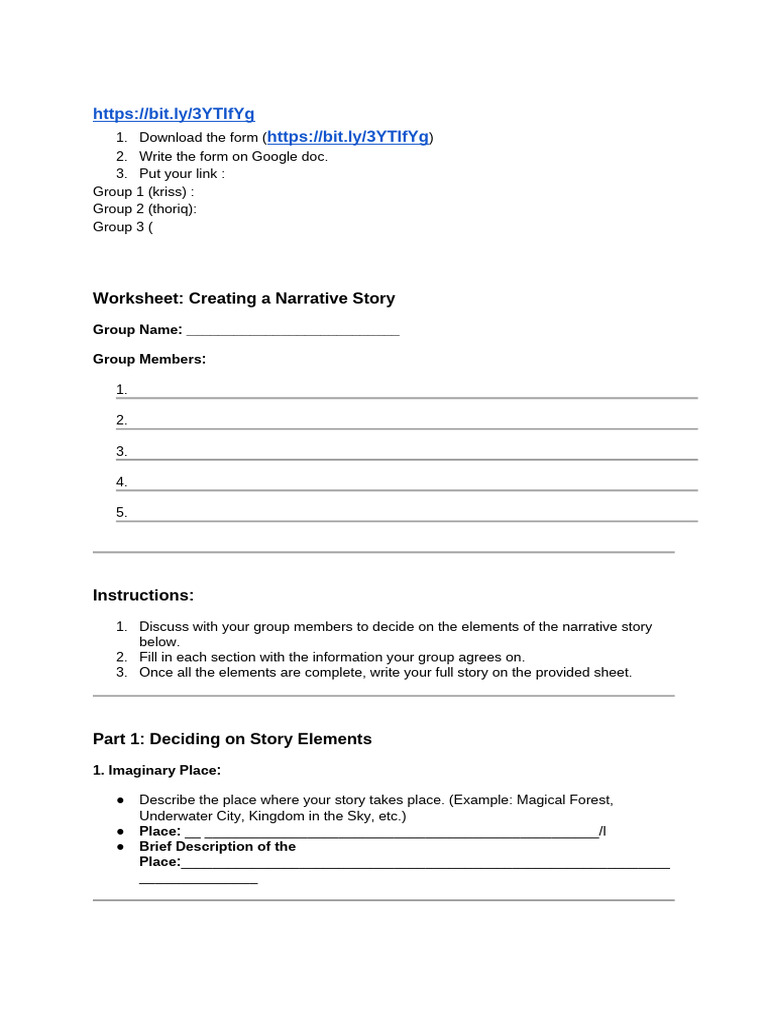 English Class-Narrative Text | PDF