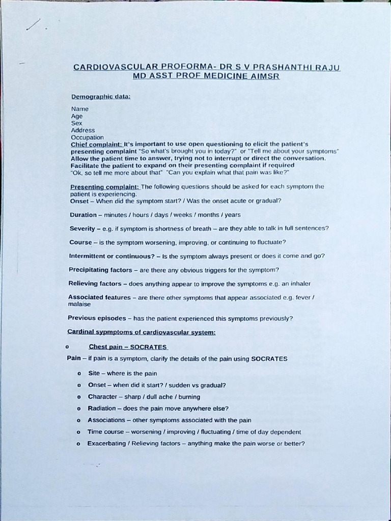 CVS Medicine | PDF