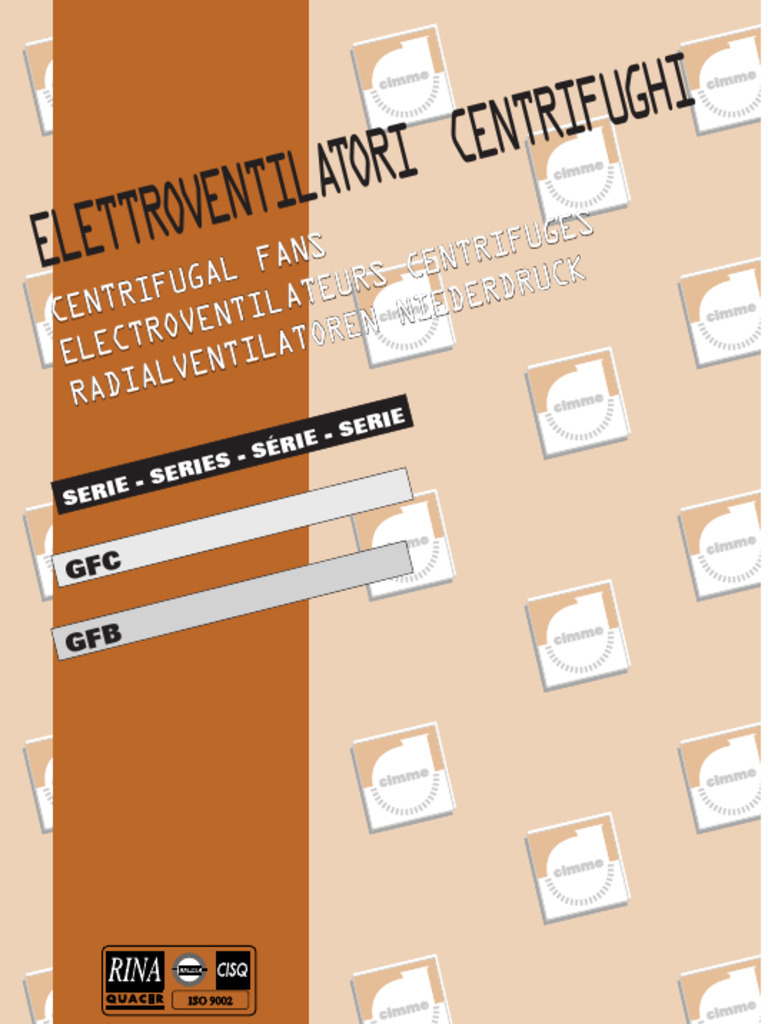 Catalogoventilador GFC-GFB | PDF