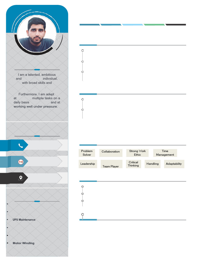 Hafiz Muhammad Izhar-ul-Haq CV | PDF