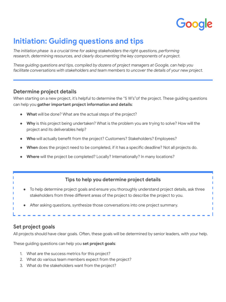 Project Management - Questions | PDF