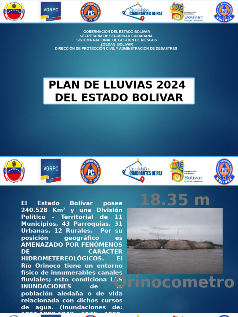 Plan de Lluvias 2024 | PDF