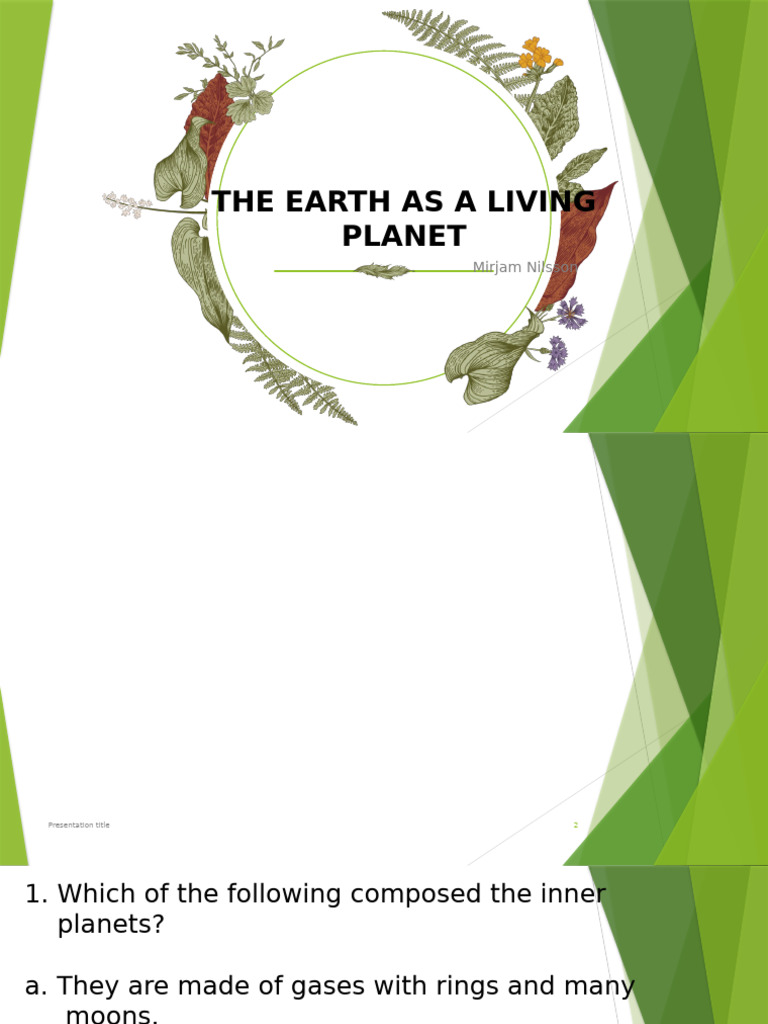 The-earth-as-a-living-planet_031623 | PDF