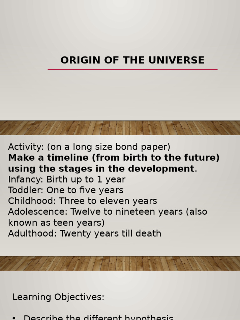 Origin of The Universe - 031430 | PDF