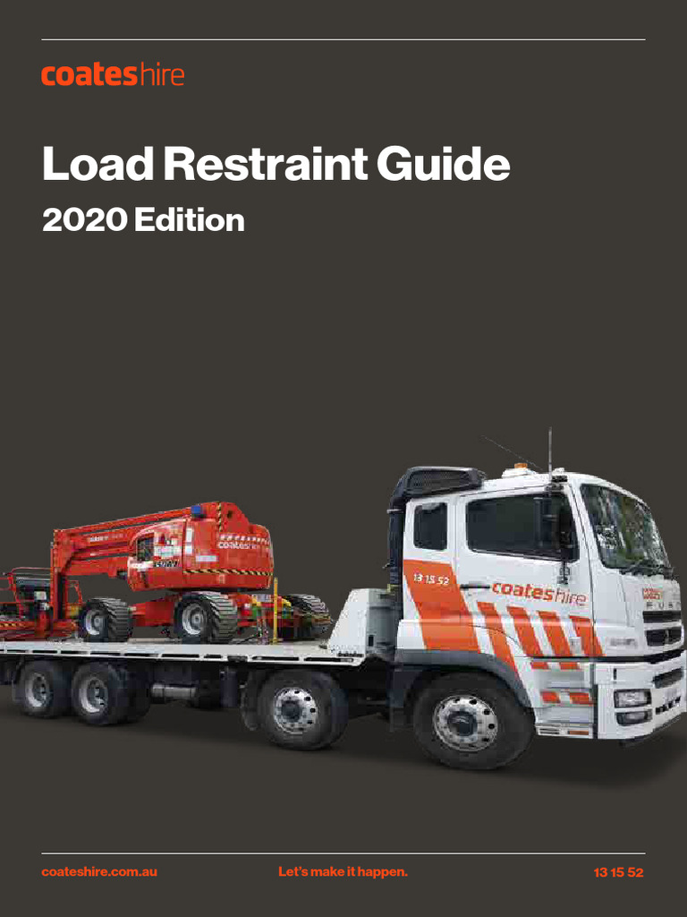 Coates Hire Load Restraint Guide | PDF