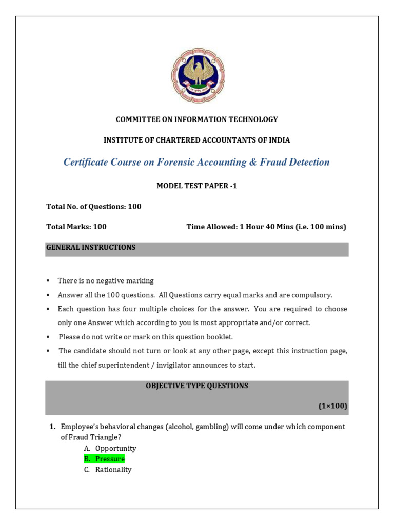 Sample Paper Fafd Merged | PDF