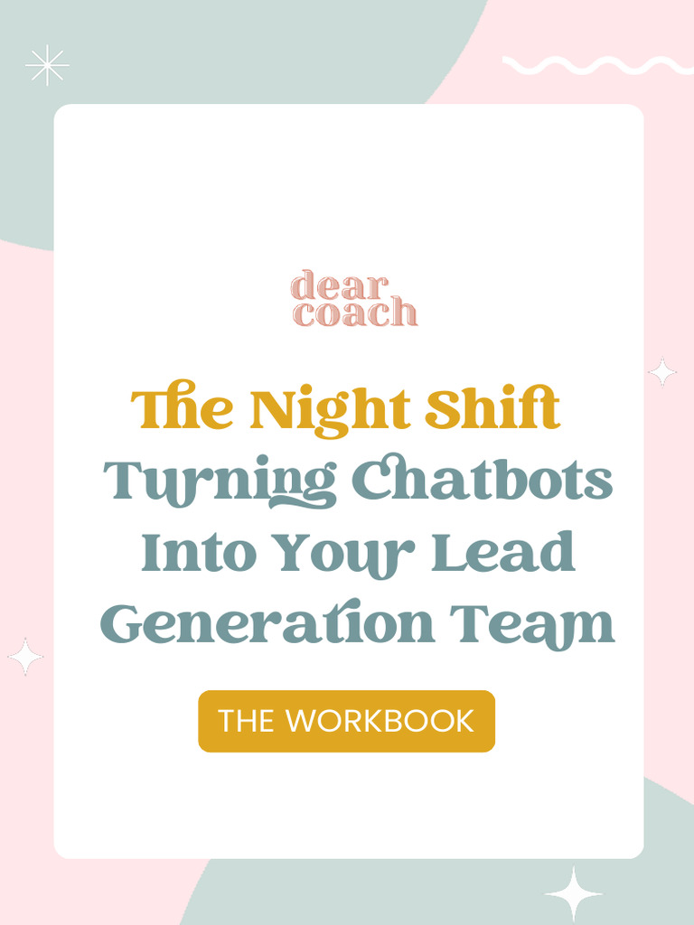 The Night Shift Engage Leads While You Sleep (Workbook) | PDF