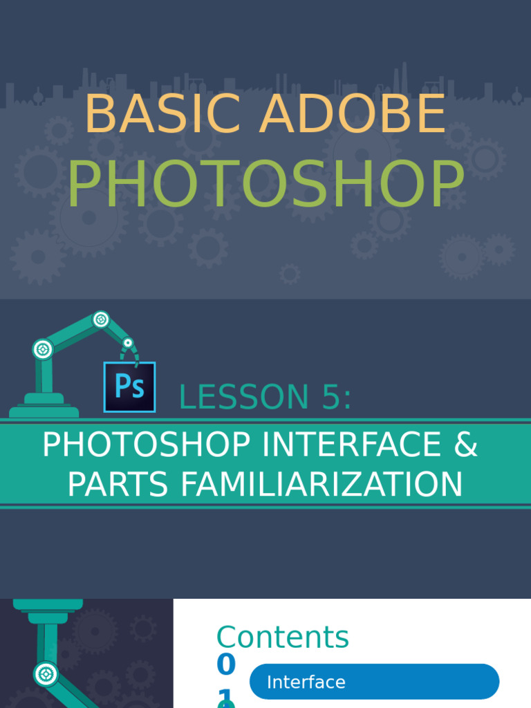 Lesson Photoshop-Interface (1) | PDF