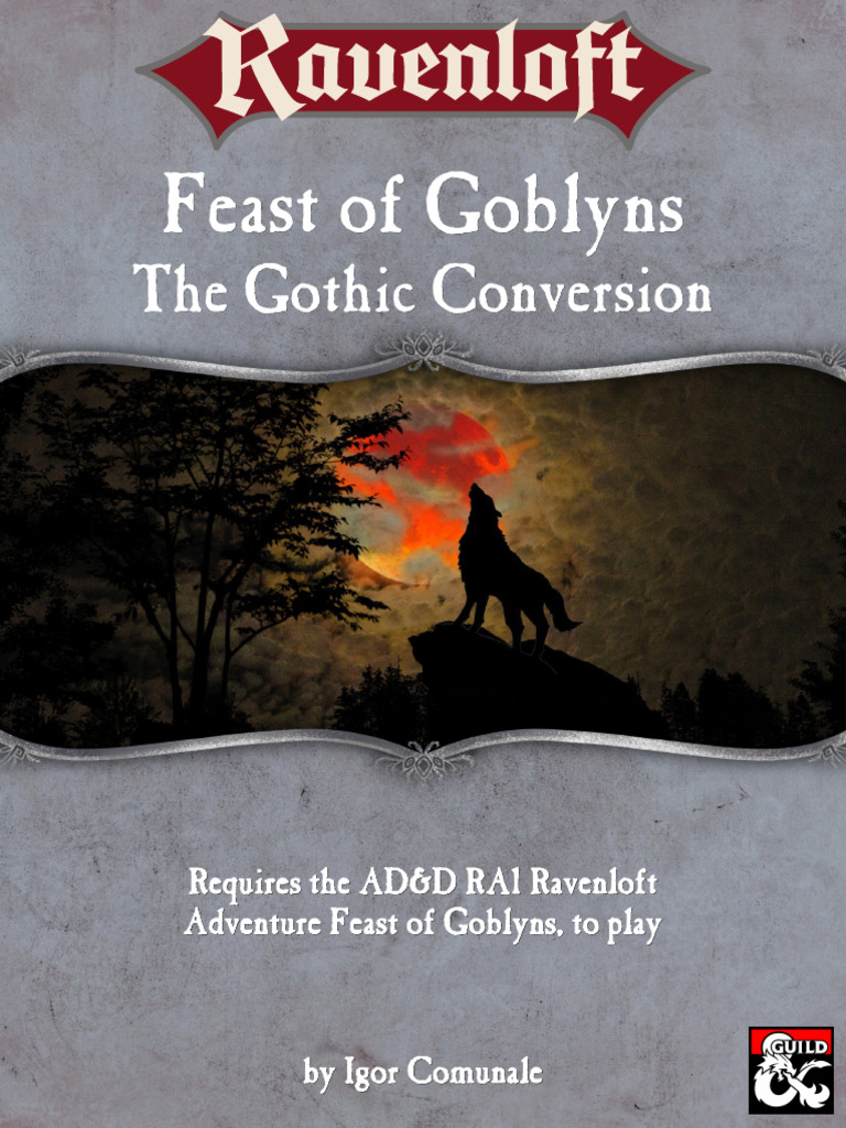 380288-Feast of Goblyns - The Gothic Conversion V1.4 | PDF