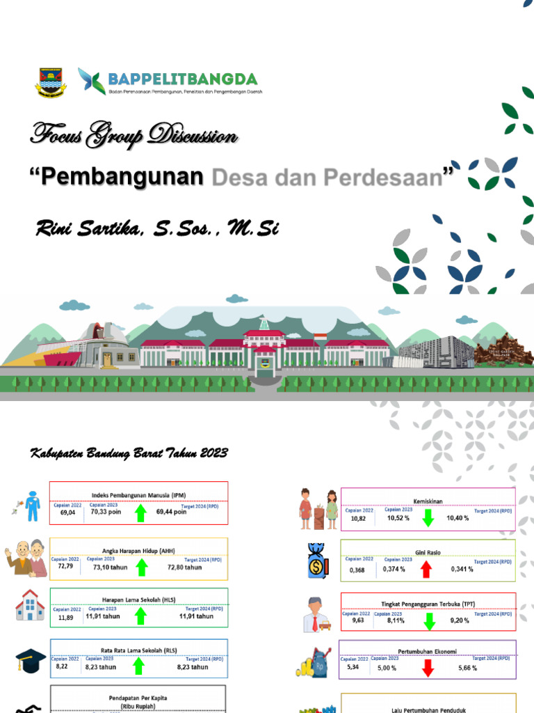 FGD Pembangunan Desa Dan Perdesaan - Tahun 2025 | PDF