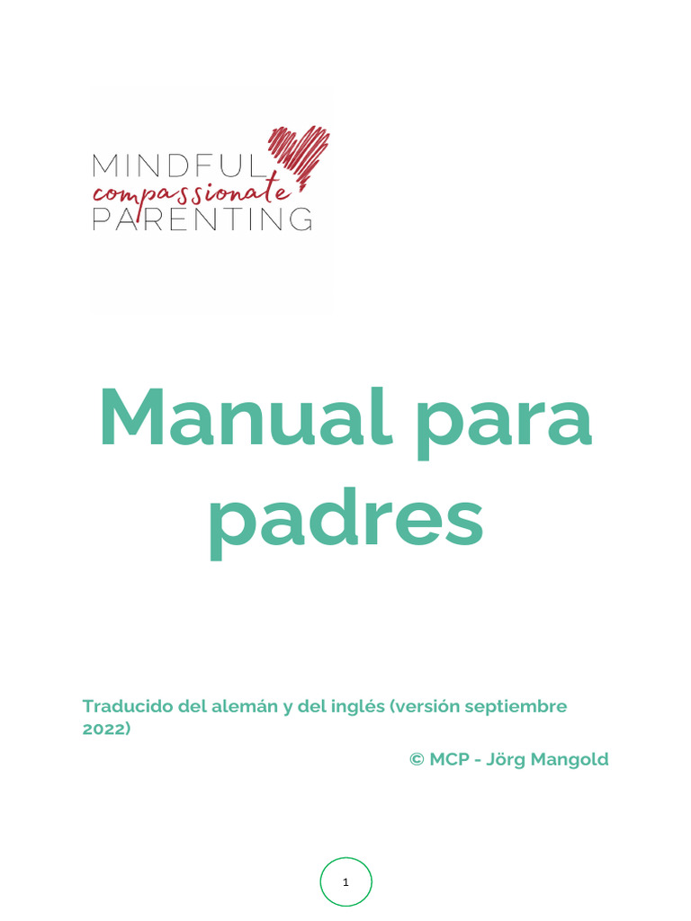 MCP Manual de Padres | PDF