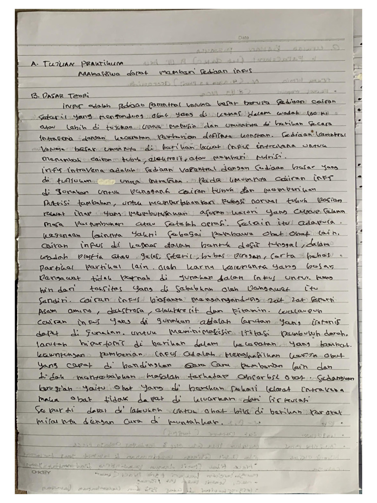 P3 Sediaan Infus | PDF