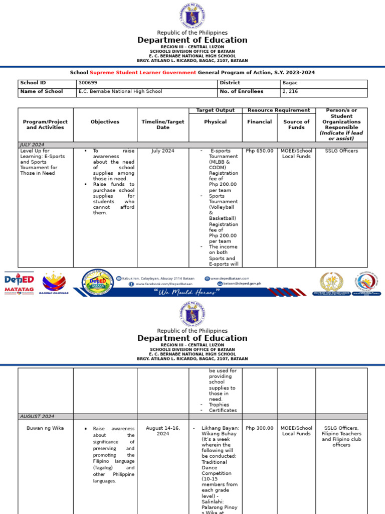 SSLG Gpoa (Mart) | PDF