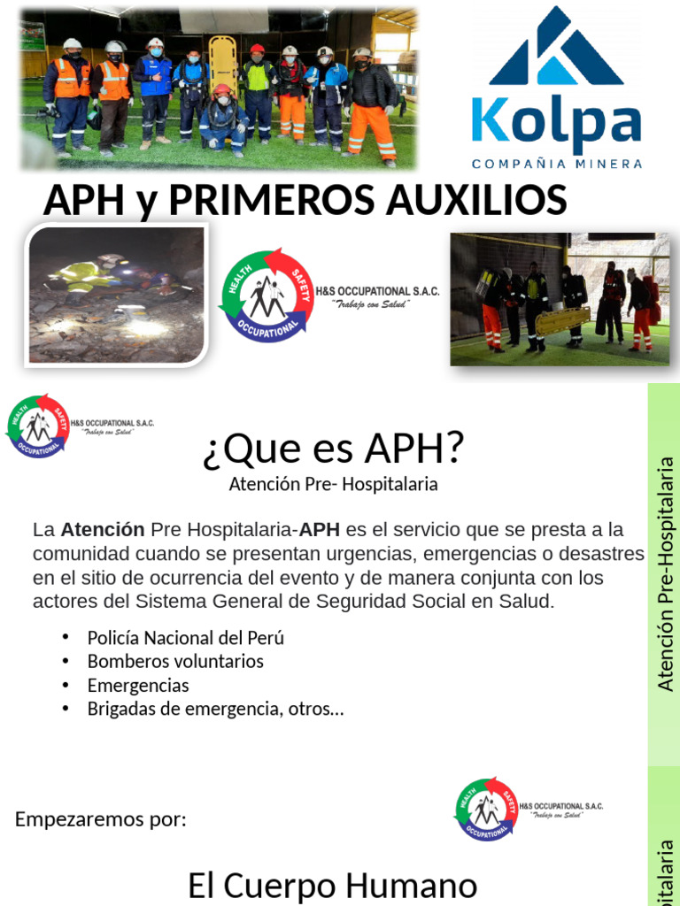 Aph y Primeros Auxilios | PDF