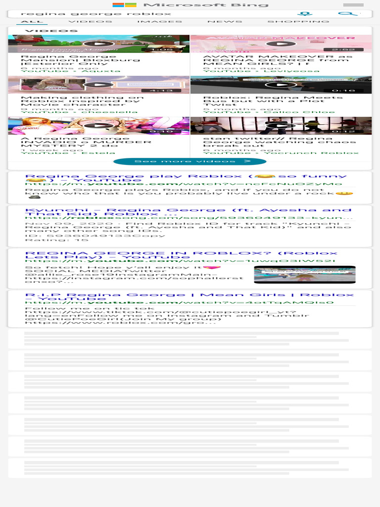 Regina George Roblox - Bing | PDF