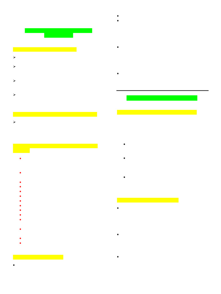 Intro To Mice Events (Prelims Reviewer) | PDF