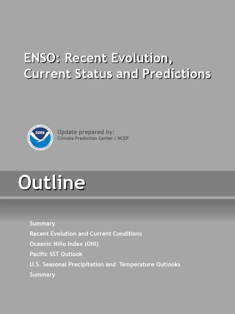 Enso - Evolution Status Fcsts Web | PDF