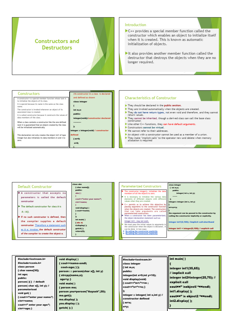 OOPS Chapter 6 2024 | PDF