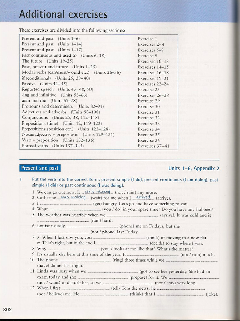 Present: Past Extra Activities | PDF