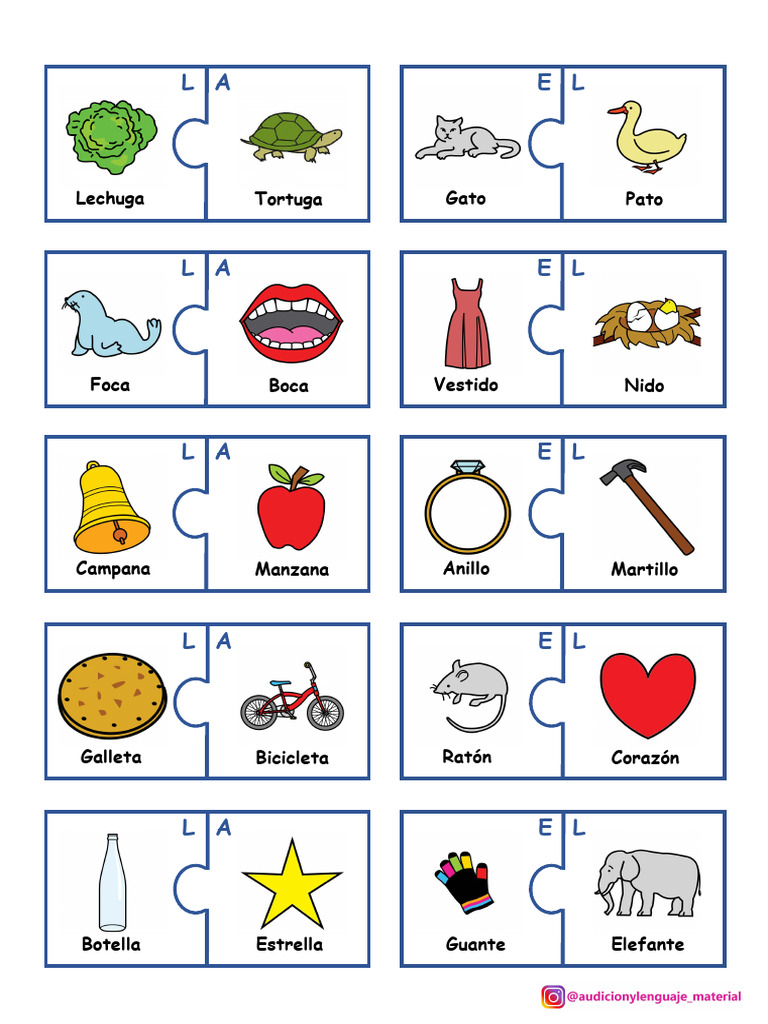 Rompecabezas de RIMAS | PDF