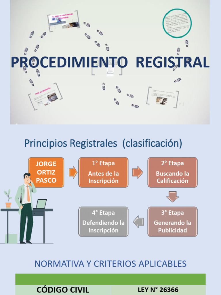 Procedimiento Registral | PDF