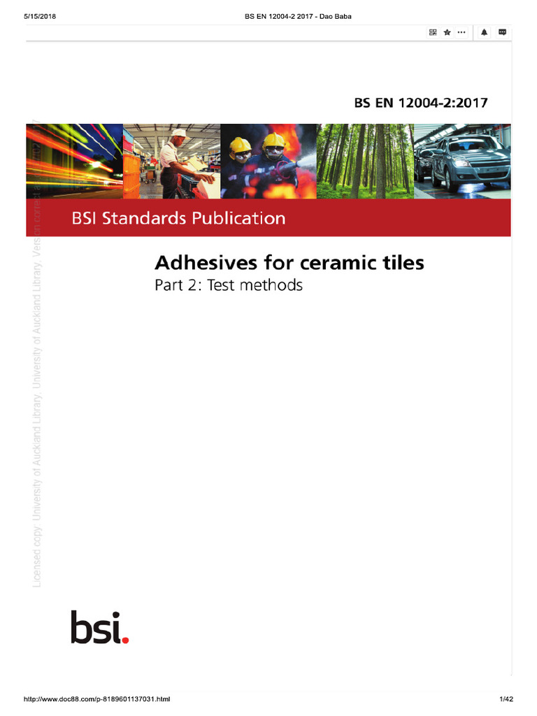 BS en 12004-2 2017 | PDF