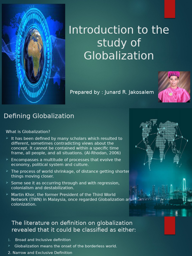 Introduction To The Study of Globalization | PDF