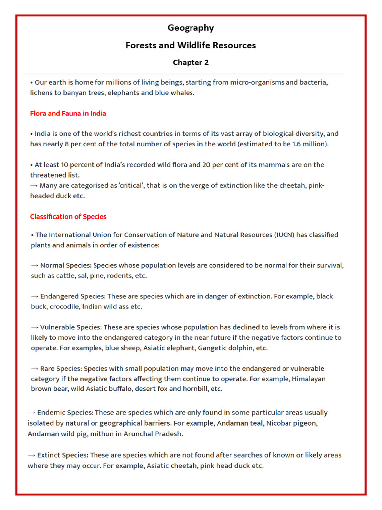 Geography - Chapter 2 | PDF