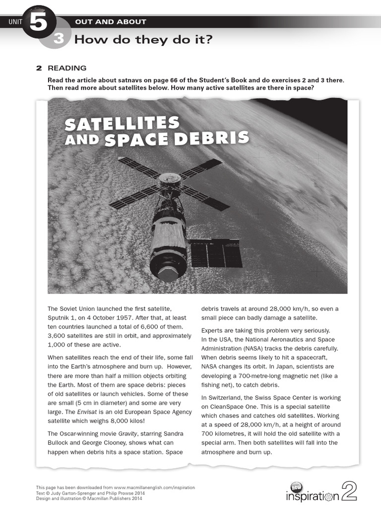 New Inspiration Students Book Reading Texts Level 2 Unit 5 | PDF ...