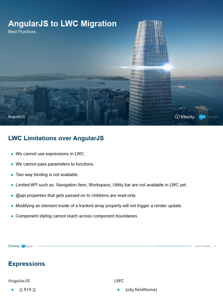 Angular To LWC Migration V2.0 | PDF