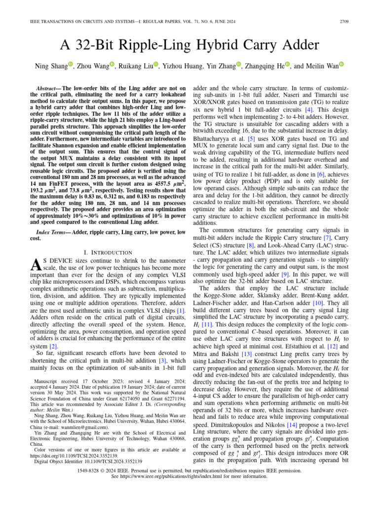 A_32-Bit_Ripple-Ling_Hybrid_Carry_Adder | PDF