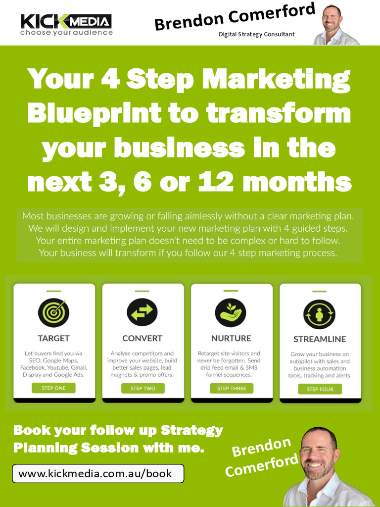 Marketing Business Blueprint Proposal Template | PDF | Digital ...