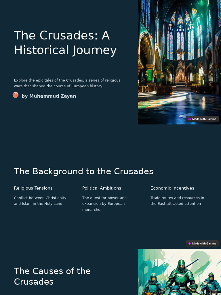 The-Crusades-A-Historical-Journey (1) | PDF