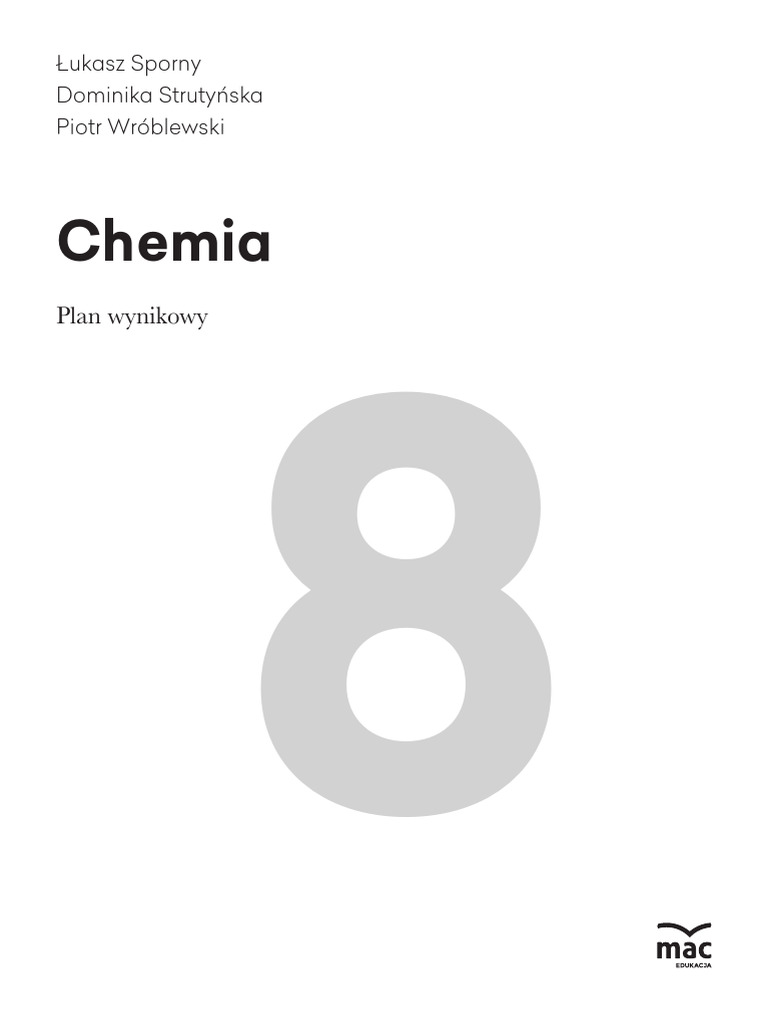 Wymagania Chemia kl.8 1 1 | PDF