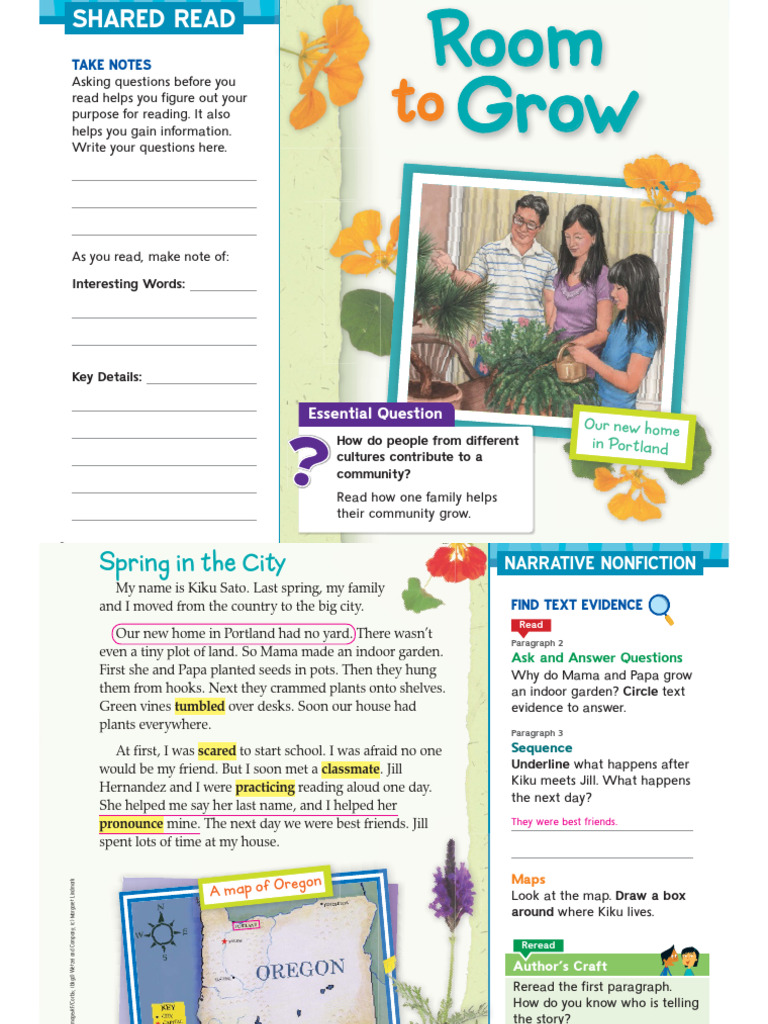 Room to Grow: Kiku's Garden Journey | PDF