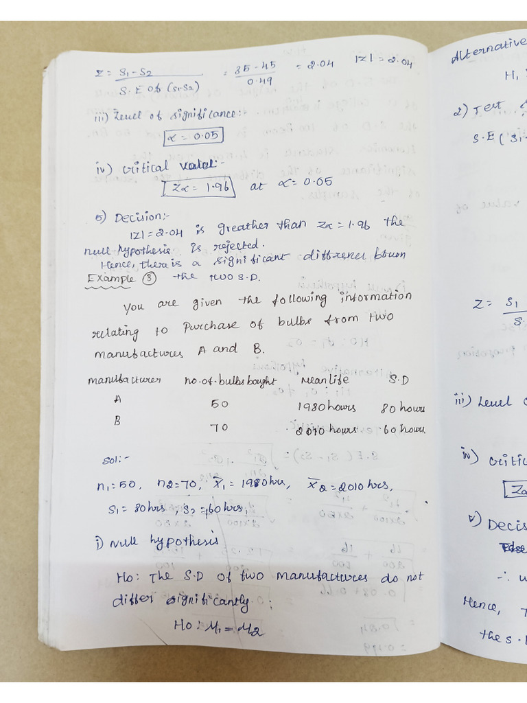 Statistics For Management - 4 | PDF