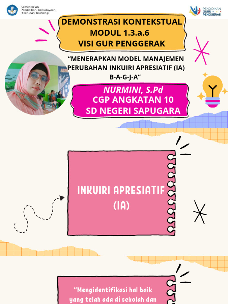 1.3.a.6. Demonstrasi Kontekstual - Modul 1.3 | PDF