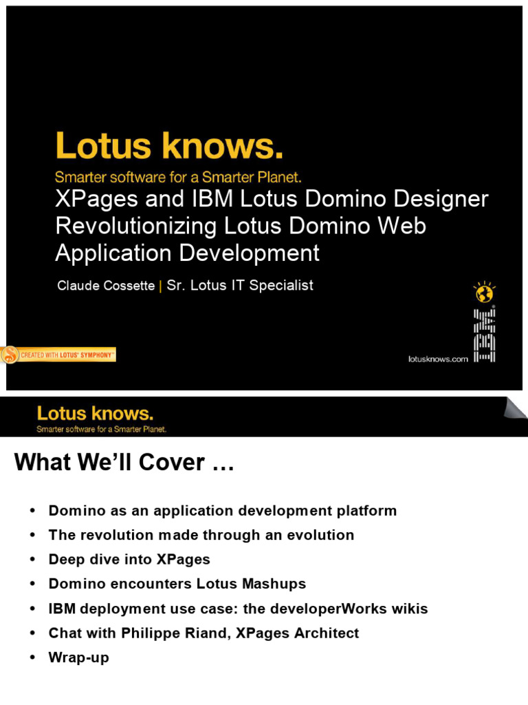 TLUG June 10 Xpages Presentation | PDF