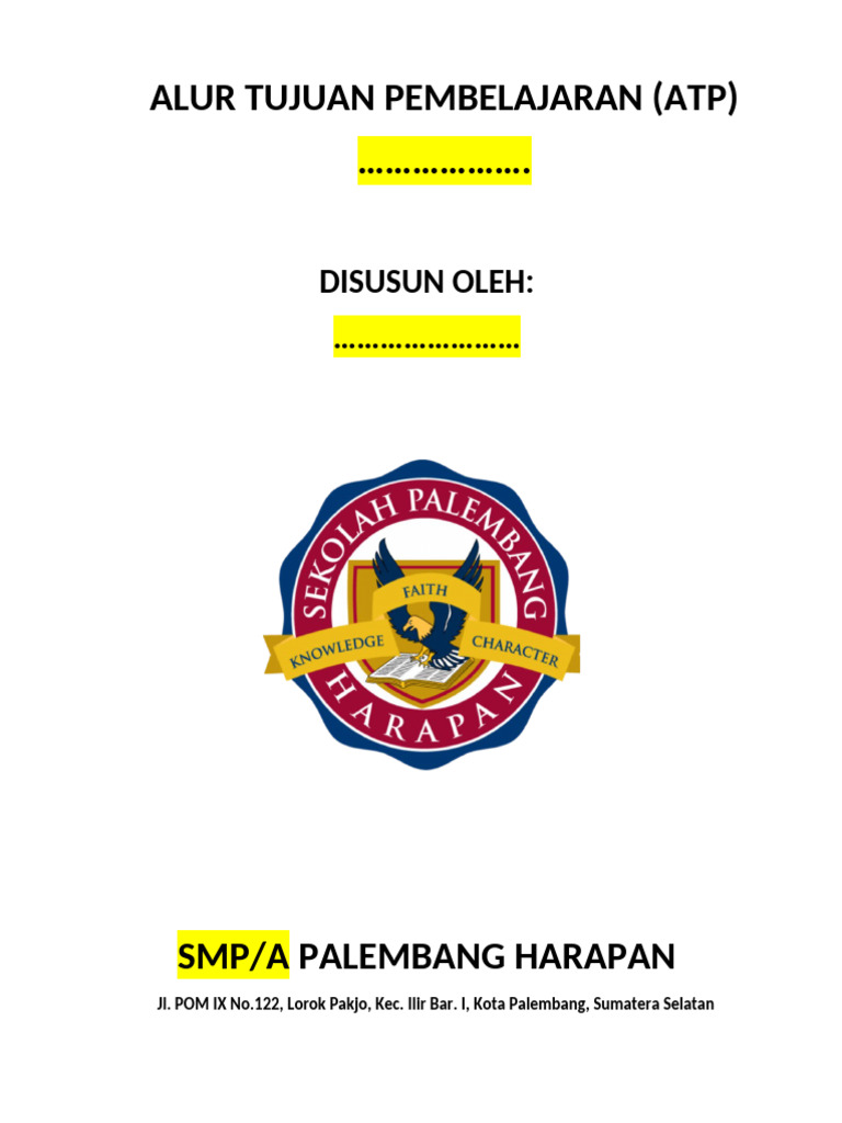 Contoh Format ATP | PDF