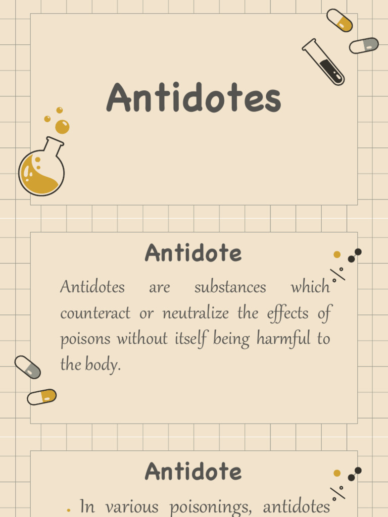 ANTIDOTE | PDF