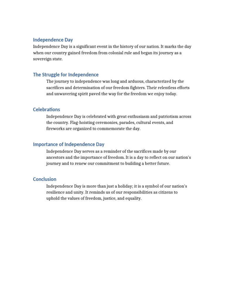 Independence_Day | PDF