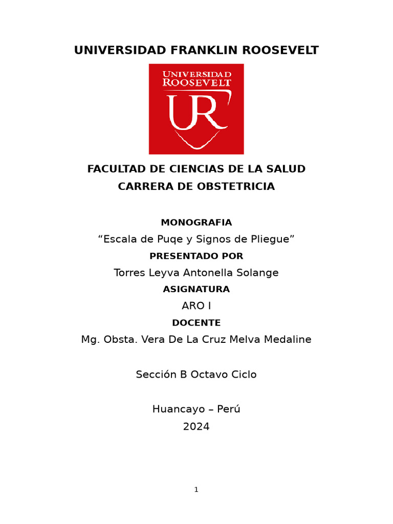 Mono Escala de Puque y Pliegue | PDF