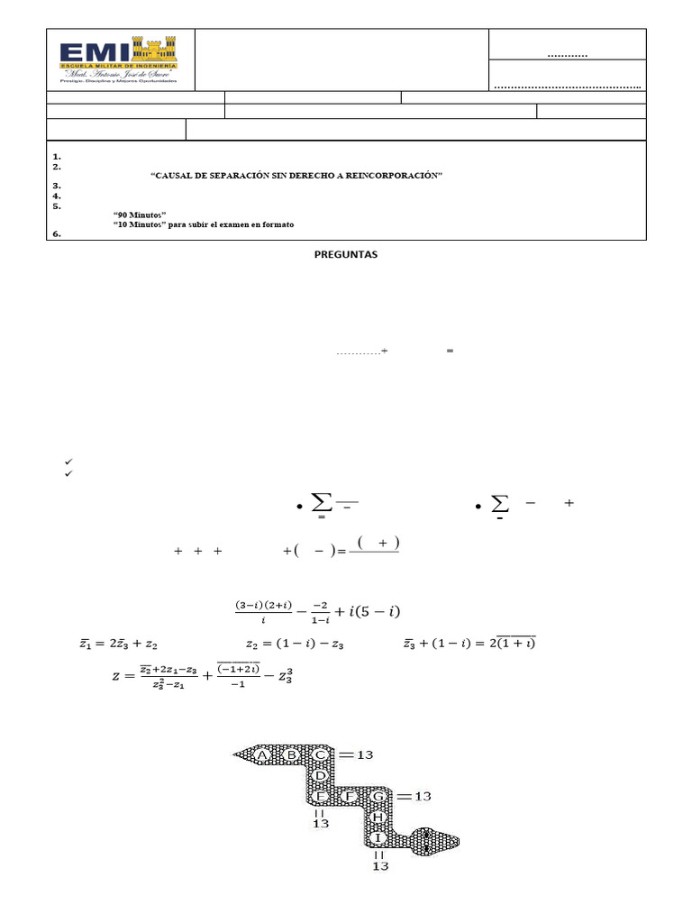 Prueba Final Algebra 2021 | PDF